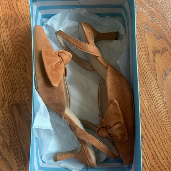 Draper James | Shoes | Draper James Tess Slingbacks In Cognac Suede ...